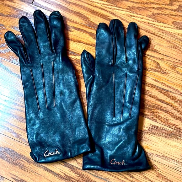Coach | Accessories | Coach Leather Gloves | Poshmark